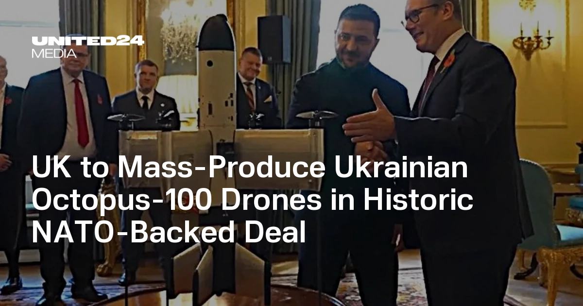 UK to Mass-Produce Ukrainian Octopus-100 Drones in Historic NATO-Backed ...
