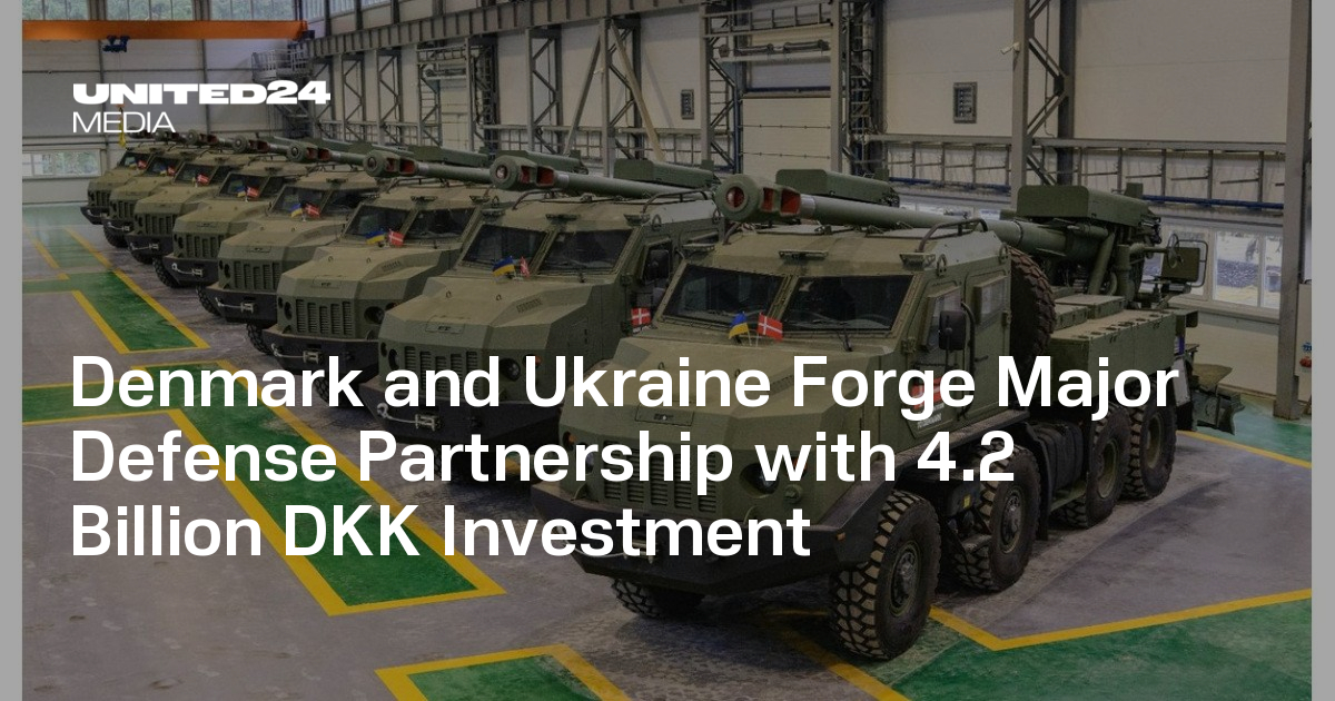 Denmark and Ukraine Forge Major Defense Partnership with 4.2 Billion ...