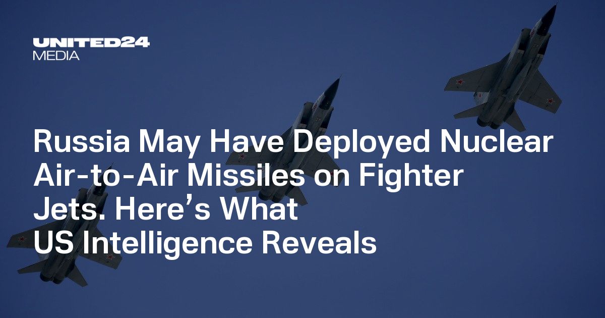 Russia May Have Deployed Nuclear Air-to-Air Missiles on Fighter Jets ...