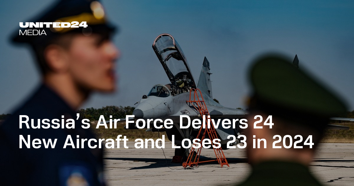 Russia’s Air Force Delivers 24 New Aircraft and Loses 23 in 2024 ...