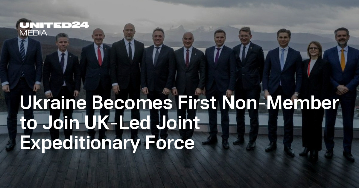 Ukraine Becomes First Non-Member to Join UK-Led Joint Expeditionary ...
