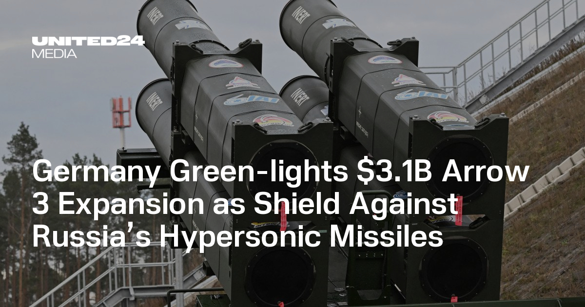 Germany Green-lights $3.1B Arrow 3 Expansion as Shield Against Russia’s ...