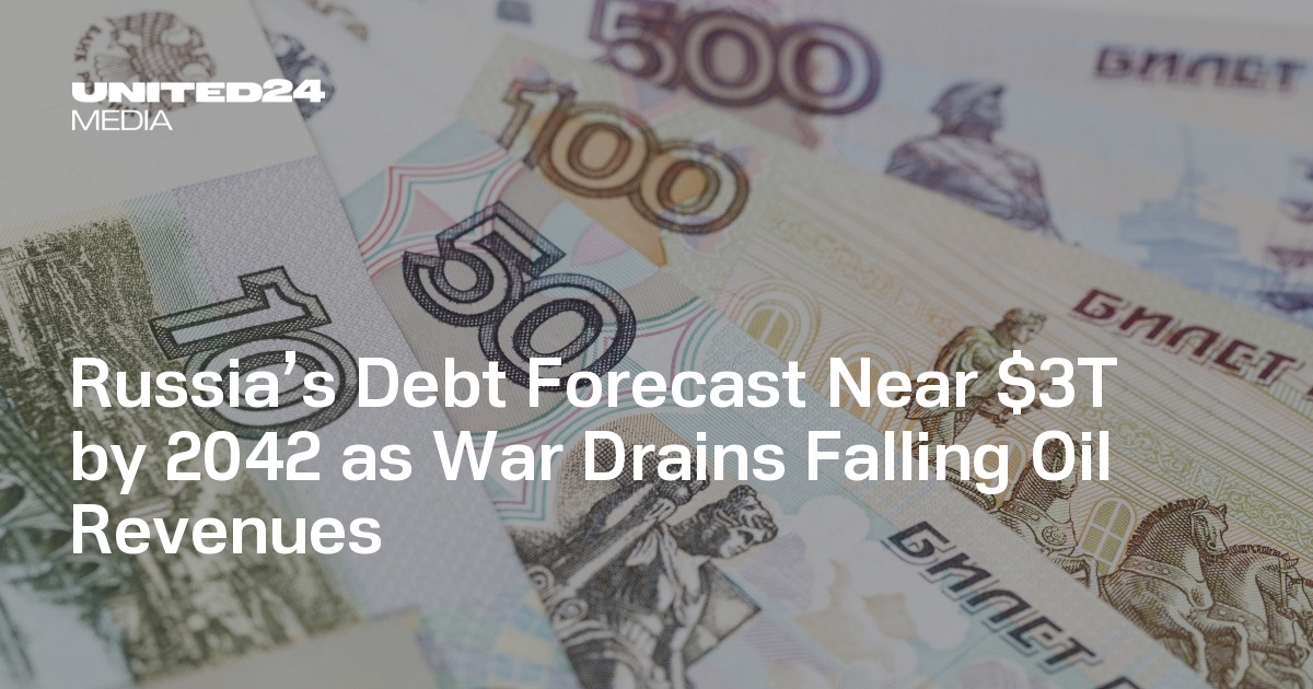 Russia’s Debt Forecast Near $3T by 2042 as War Drains Falling Oil ...