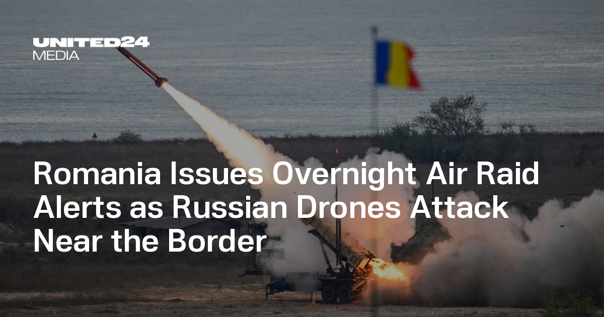 Romania Issues Overnight Air Raid Alerts as Russian Drones Attack Near ...