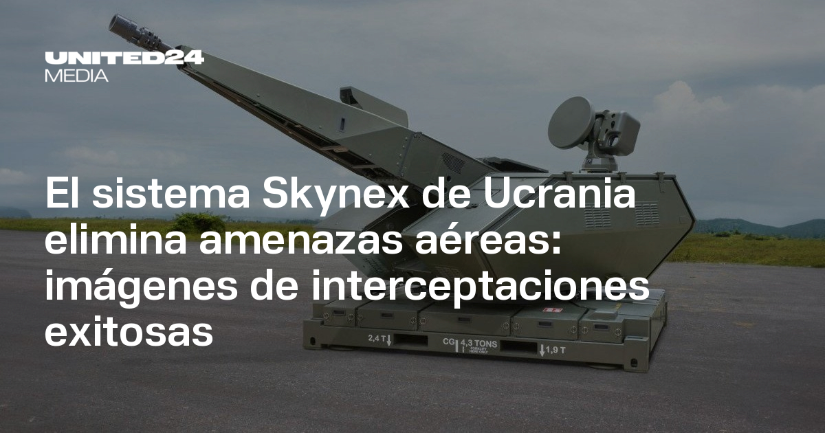 El sistema Skynex de Ucrania elimina amenazas aéreas: imágenes de interceptaciones exitosas ...