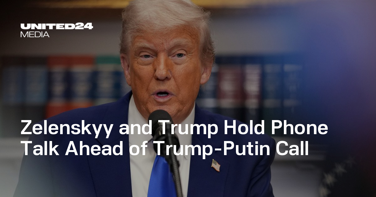 Zelenskyy and Trump Hold Phone Talk Ahead of Trump-Putin Call ...