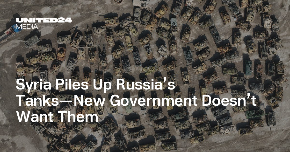 Syria Piles Up Russia’s Tanks—New Government Doesn’t Want Them ...