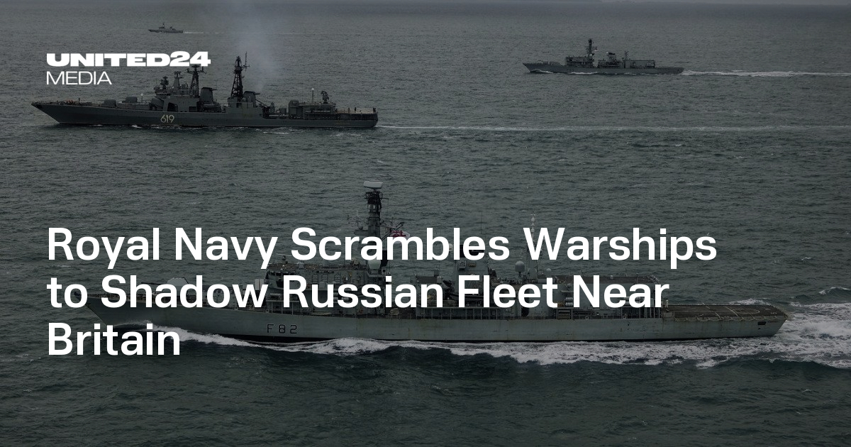 Royal Navy Scrambles Warships to Shadow Russian Fleet Near Britain ...