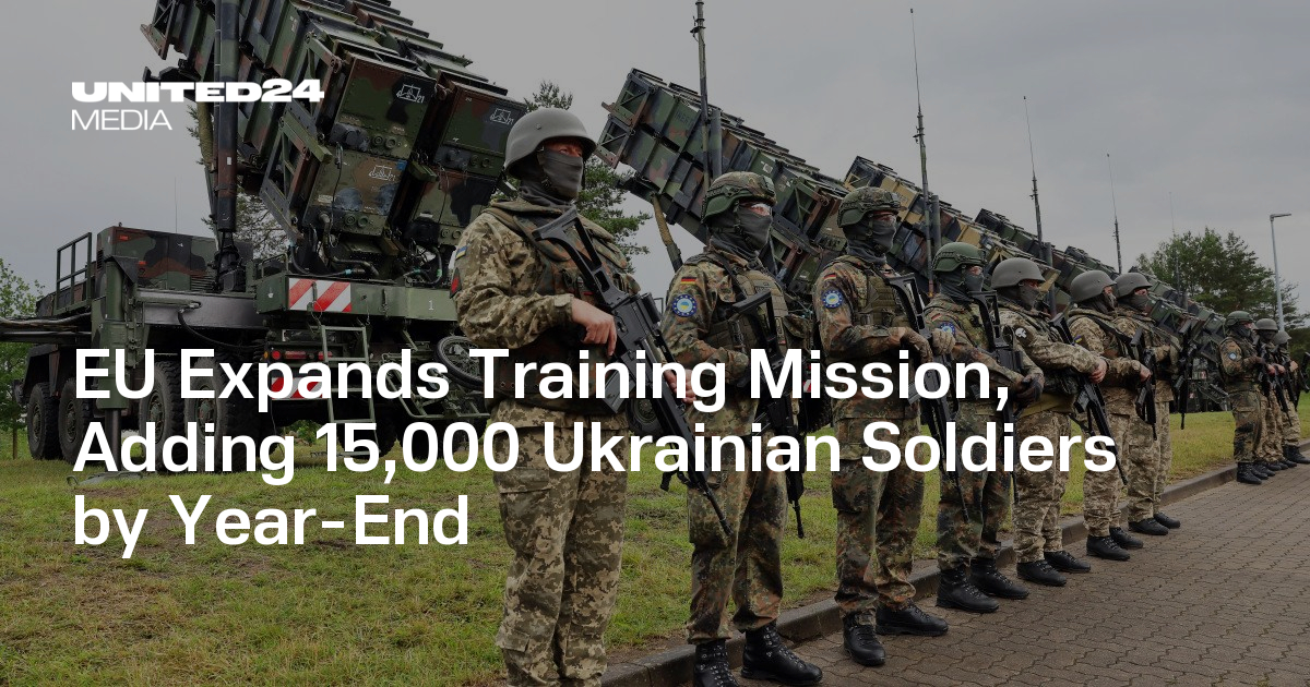 EU Expands Training Mission, Adding 15,000 Ukrainian Soldiers by Year ...