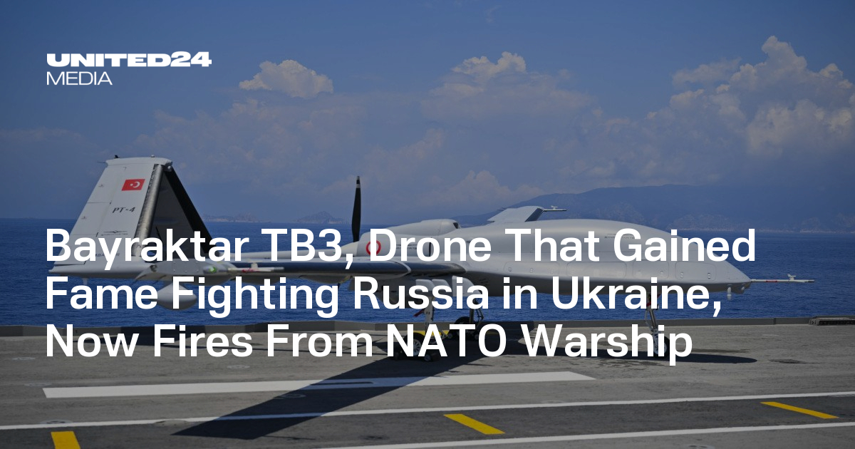 Bayraktar TB3, Drone That Gained Fame Fighting Russia in Ukraine, Now ...
