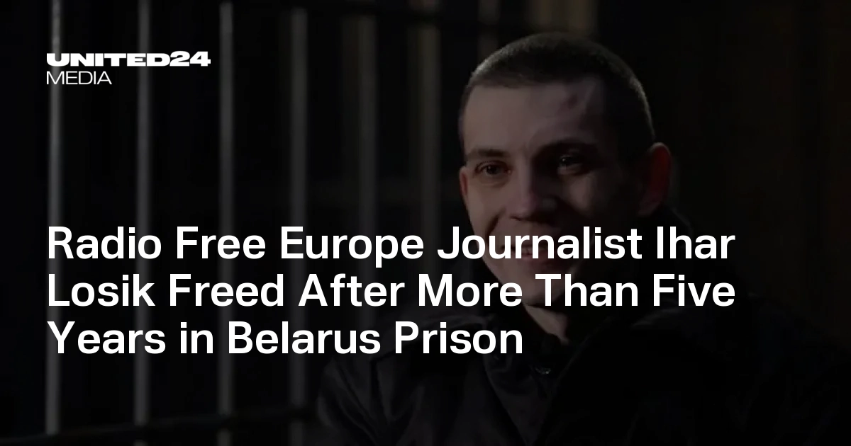 Radio Free Europe Journalist Ihar Losik Freed After More Than Five ...