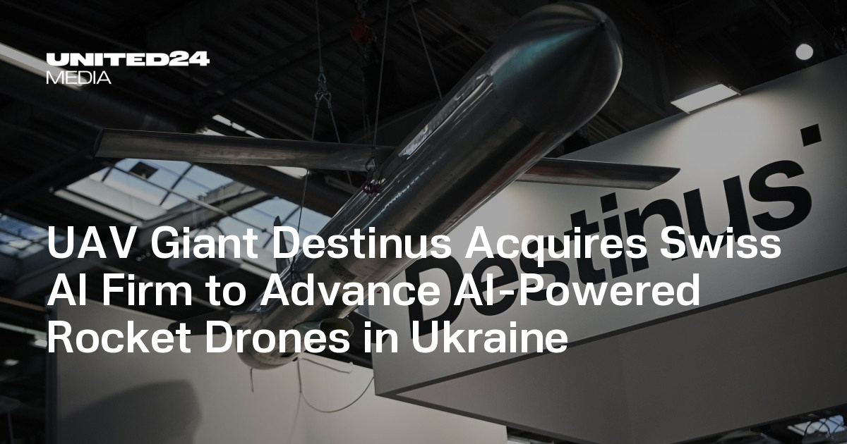 UAV Giant Destinus Acquires Swiss AI Firm to Advance AI-Powered Rocket ...