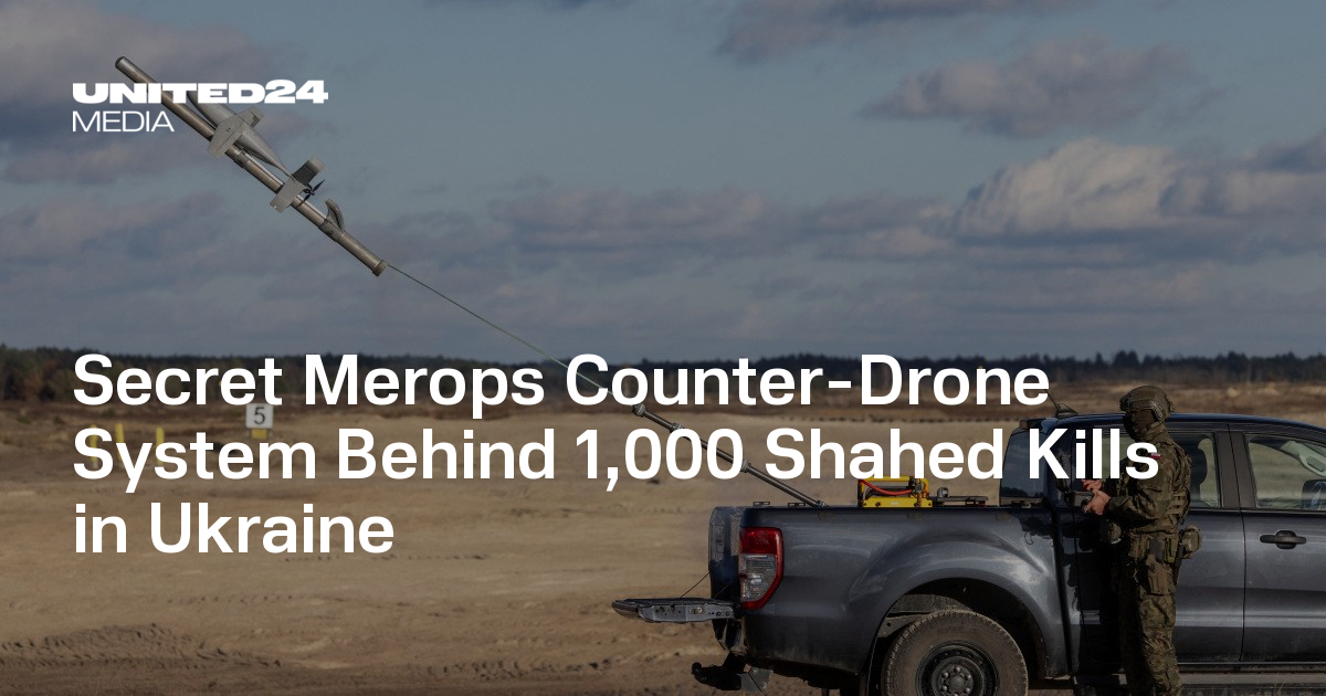 Secret Merops Counter-Drone System Behind 1,000 Shahed Kills in Ukraine ...