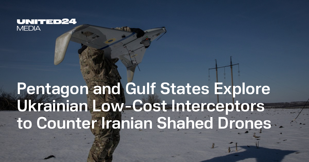 Pentagon and Gulf States Explore Ukrainian Low-Cost Interceptors to ...