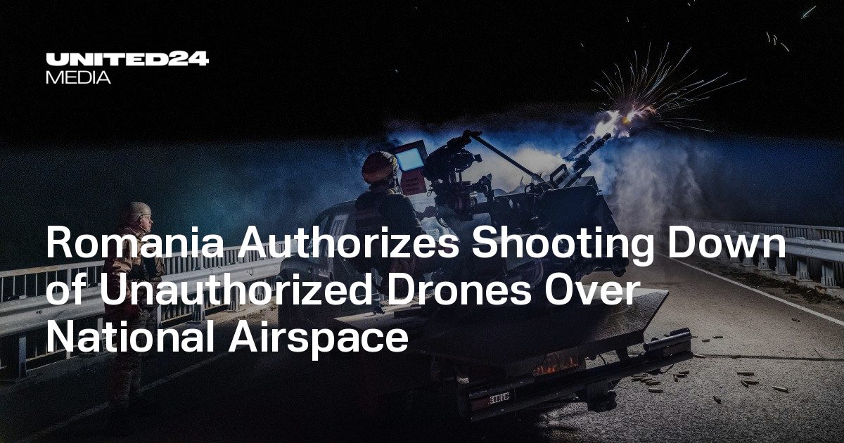 Romania Authorizes Shooting Down of Unauthorized Drones Over National ...