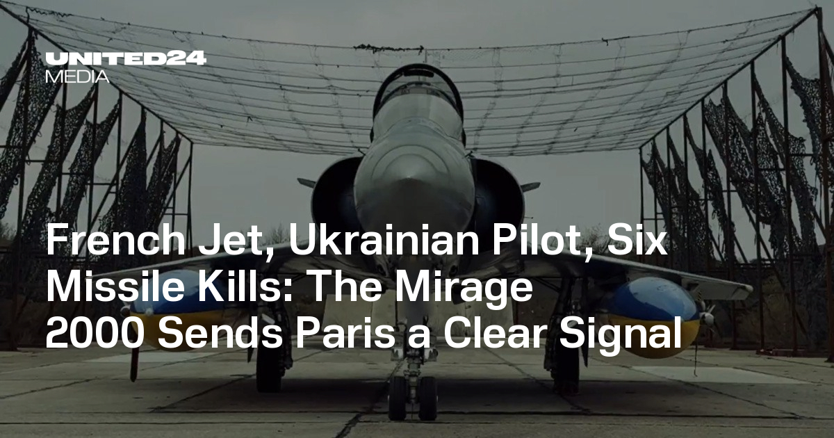 French Jet, Ukrainian Pilot, Six Missile Kills: The Mirage 2000 Sends Paris a Clear Signal ...