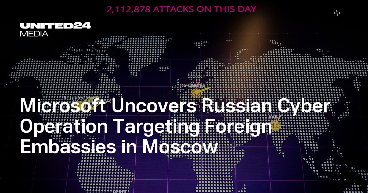 Microsoft Uncovers Russian Cyber Operation Targeting Foreign Embassies ...