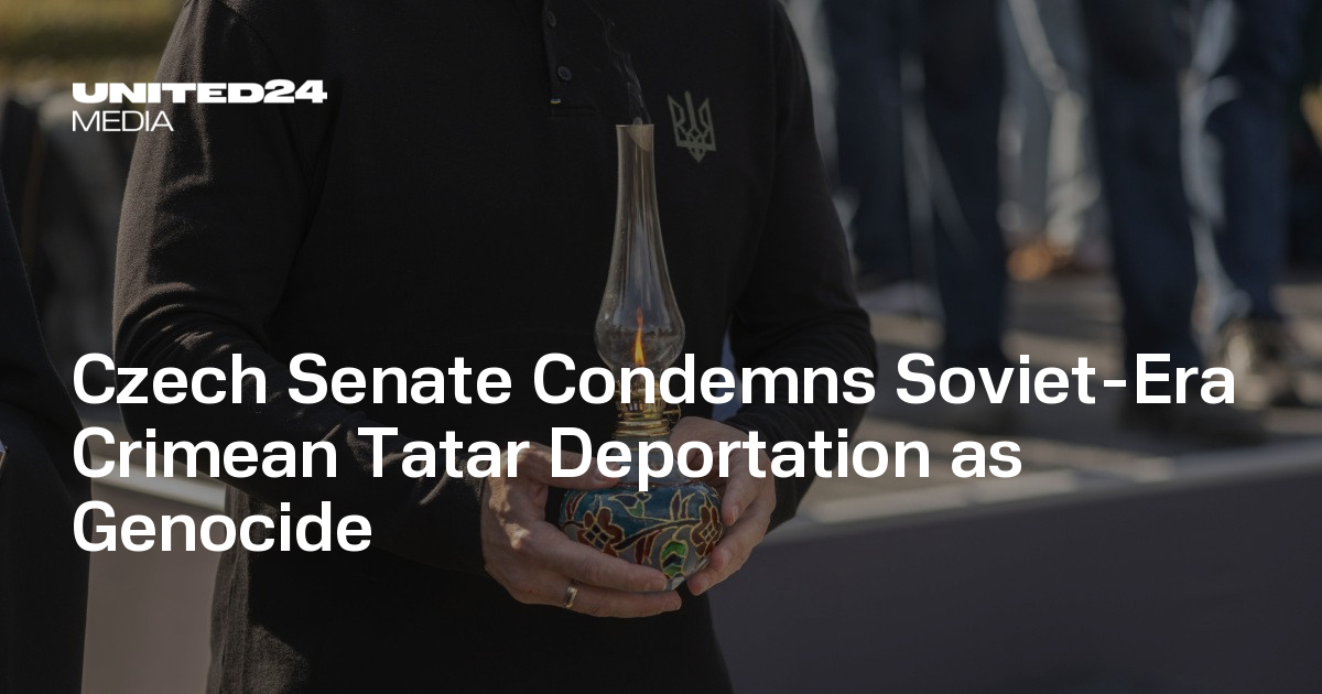 Czech Senate Condemns Soviet-Era Crimean Tatar Deportation as Genocide ...