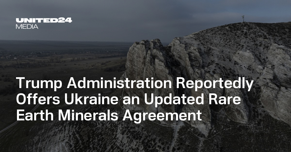 Trump Administration Reportedly Offers Ukraine an Updated Rare Earth ...
