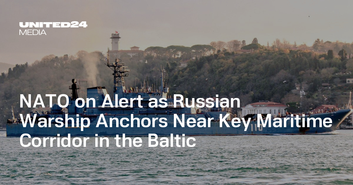 NATO on Alert as Russian Warship Anchors Near Key Maritime Corridor in ...