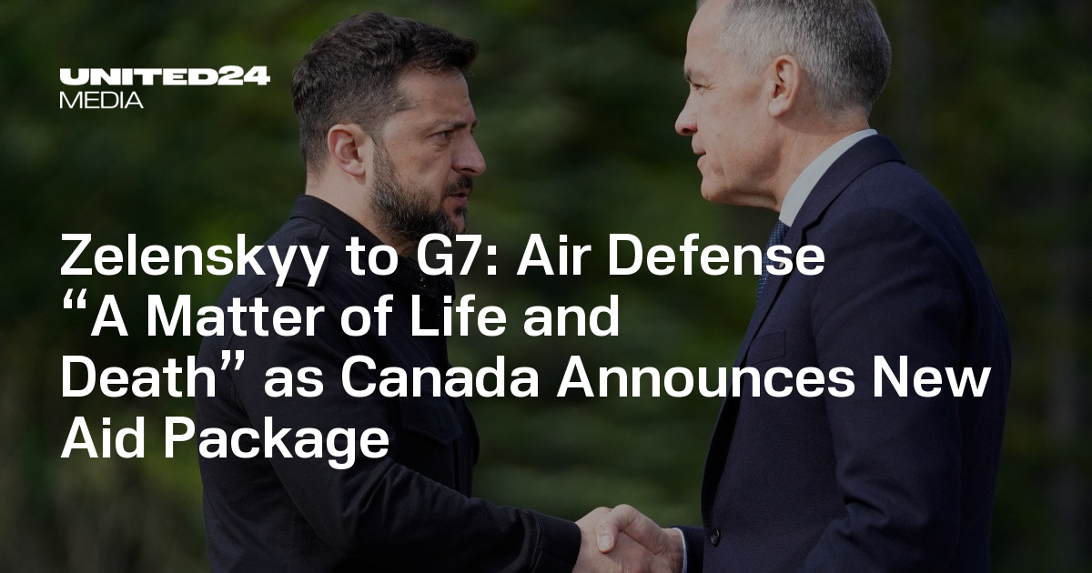 Zelenskyy to G7: Air Defense “A Matter of Life and Death” as Canada Announces New Aid Package ...