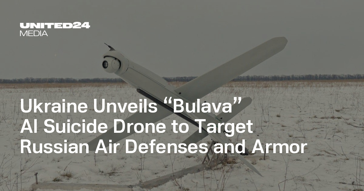 Ukraine Unveils “Bulava” AI Suicide Drone to Target Russian Air ...