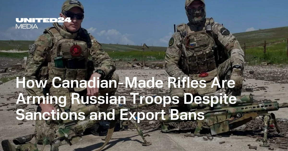 How Canadian-Made Rifles Are Arming Russian Troops Despite Sanctions ...