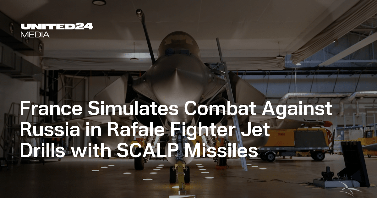 France Simulates Combat Against Russia in Rafale Fighter Jet Drills ...
