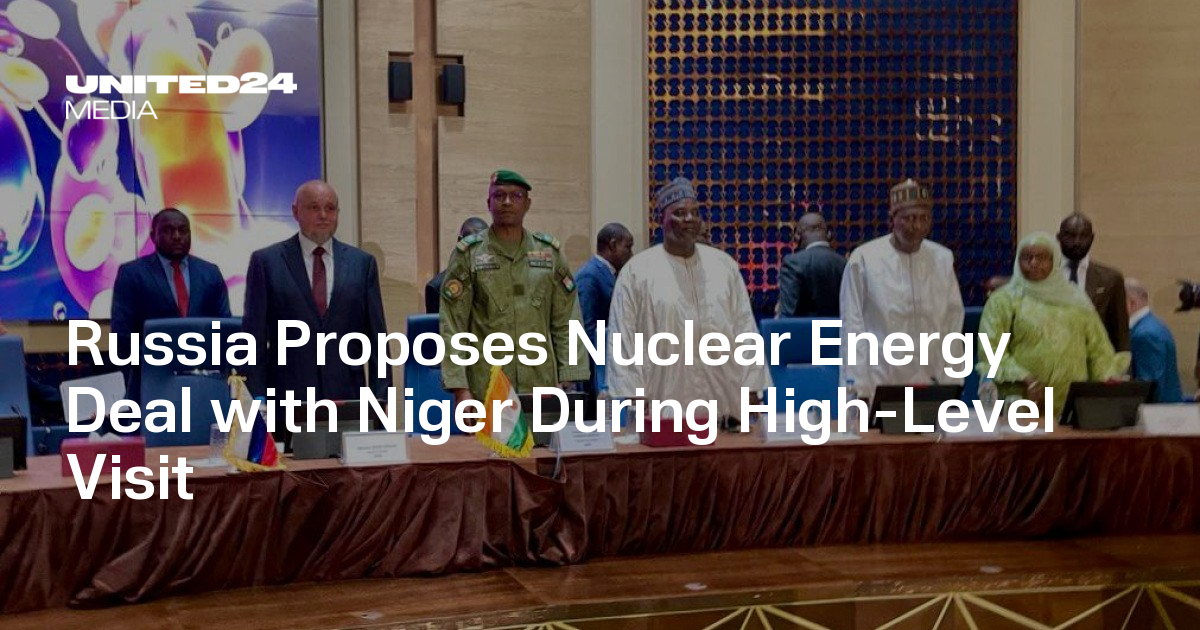Russia Proposes Nuclear Energy Deal with Niger During High-Level Visit ...