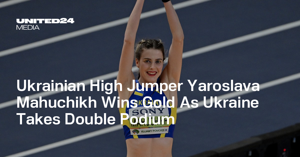 Ukrainian High Jumper Yaroslava Mahuchikh Wins Gold As Ukraine Takes ...