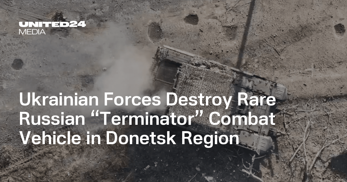 Ukrainian Forces Destroy Rare Russian “Terminator” Combat Vehicle in ...