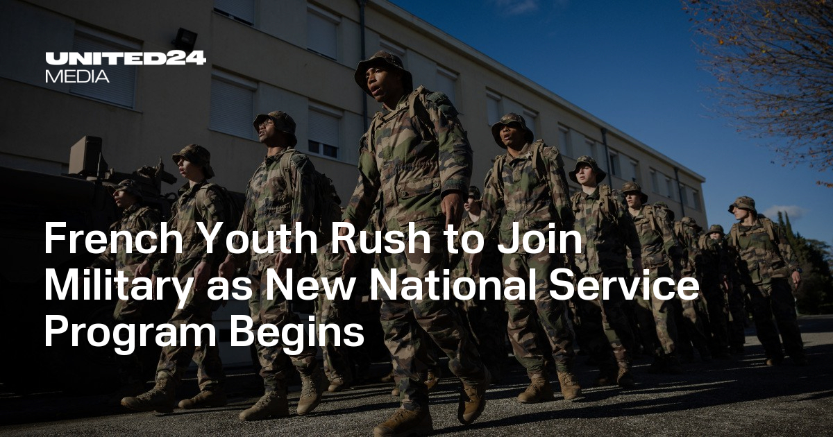 French Youth Rush to Join Military as New National Service Program ...