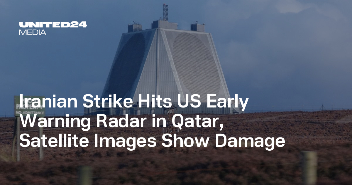 Iranian Strike Hits US Early Warning Radar in Qatar, Satellite Images ...