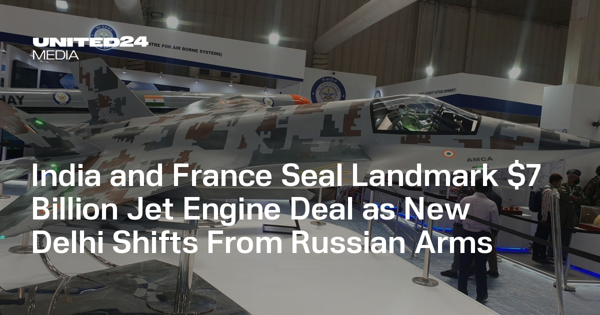 India and France Seal Landmark $7 Billion Jet Engine Deal as New Delhi ...