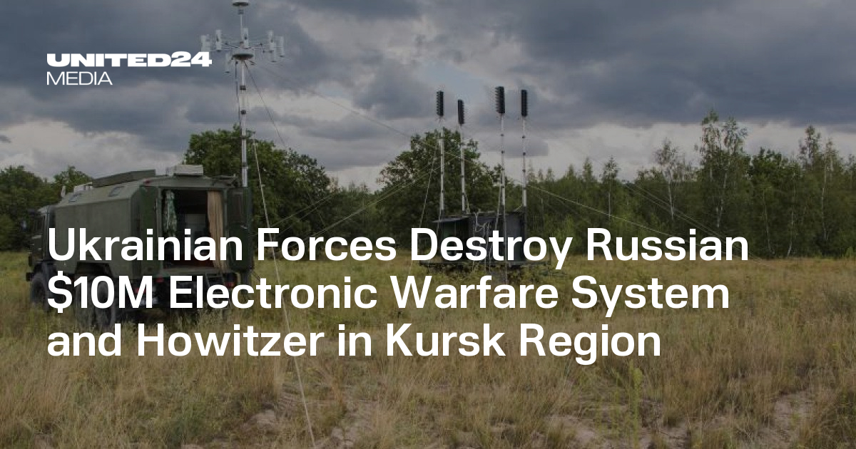 Ukrainian Forces Destroy Russian $10M Electronic Warfare System and ...