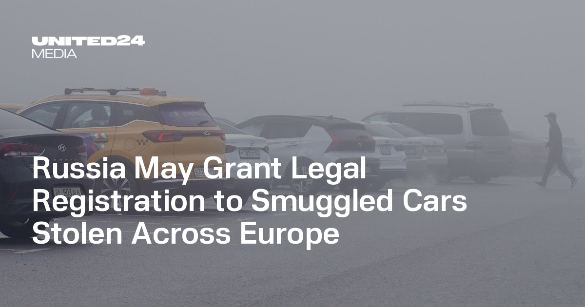 Russia May Grant Legal Registration to Smuggled Cars Stolen Across ...