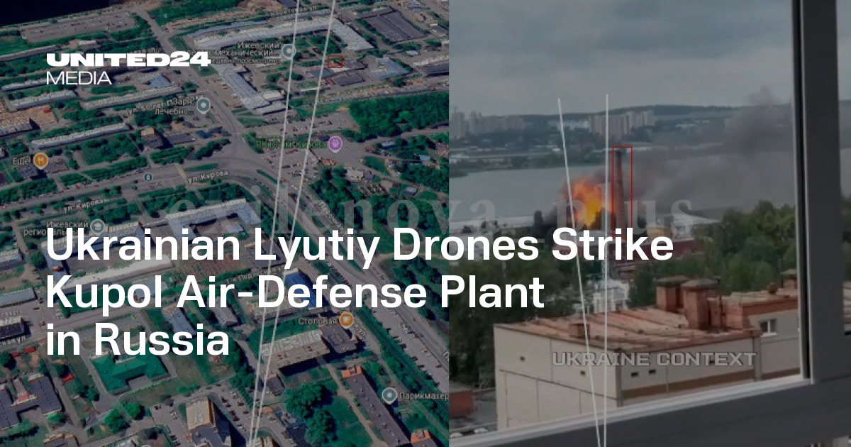 Ukrainian Drones Target Key Russian Military Production Facility in ...