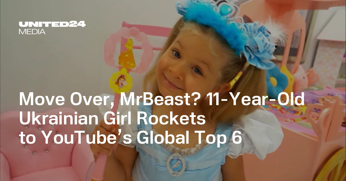 Move Over, MrBeast? 11-Year-Old Ukrainian Girl Rockets to YouTube’s ...