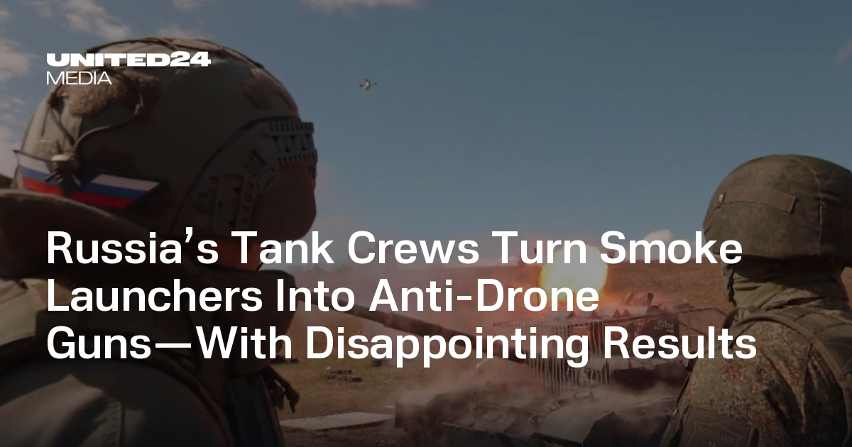 Russia’s Tank Crews Turn Smoke Launchers Into Anti-Drone Guns—With ...