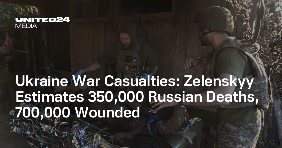 Russian Casualties Estimated at 300,000–350,000 Dead and Over 600,000 ...