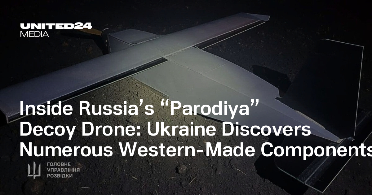 Inside Russia’s “Parodiya” Decoy Drone: Ukraine Discovers Numerous ...
