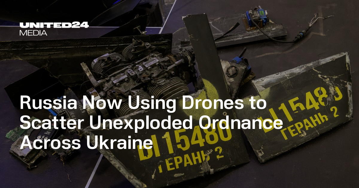 Russia Now Using Drones to Scatter Unexploded Ordnance Across Ukraine ...