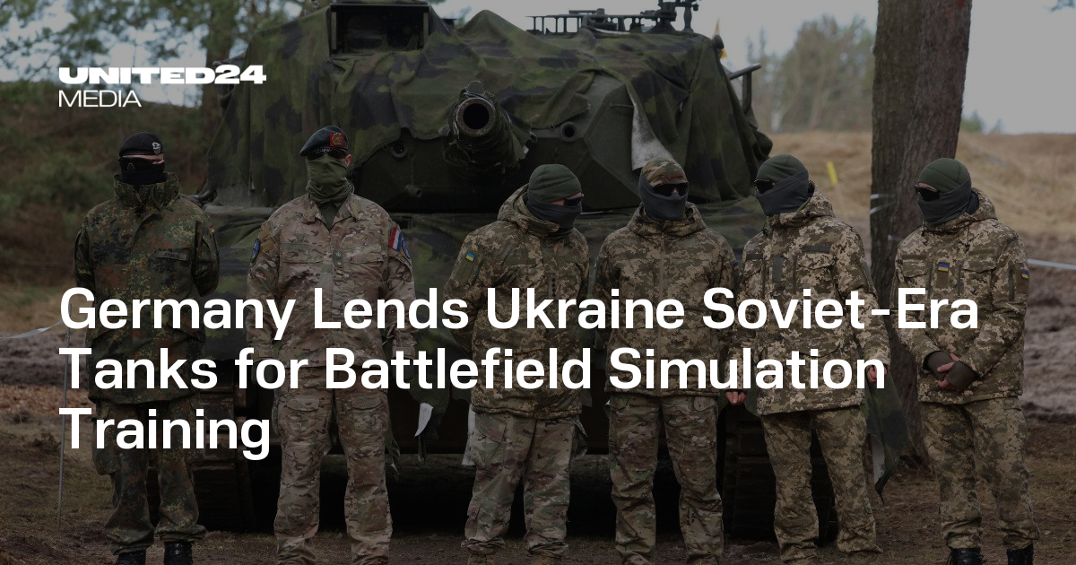 Germany Lends Ukraine Soviet-Era Tanks for Battlefield Simulation ...