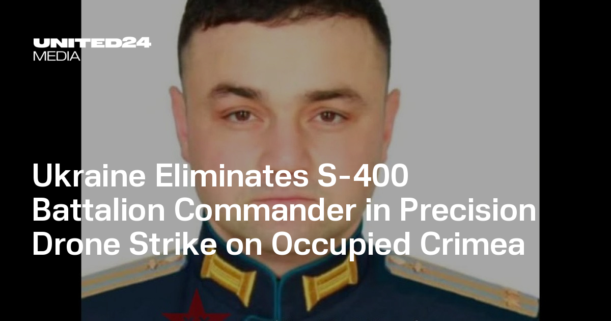Ukraine Eliminates S-400 Battalion Commander in Precision Drone Strike ...
