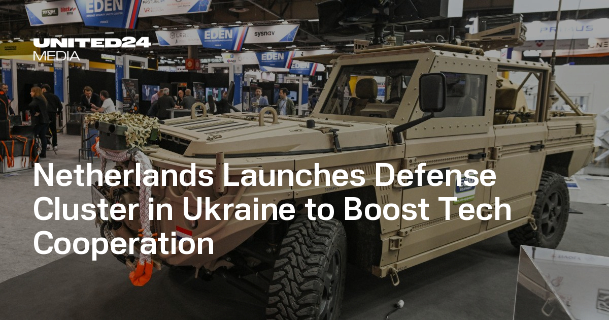 Netherlands Launches Defense Cluster in Ukraine to Boost Tech ...