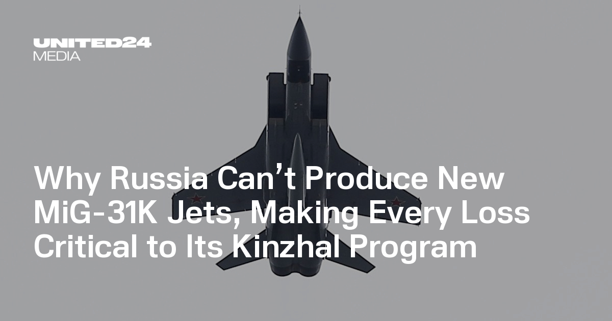 Why Russia Can’t Produce New MiG-31K Jets, Making Every Loss Critical ...