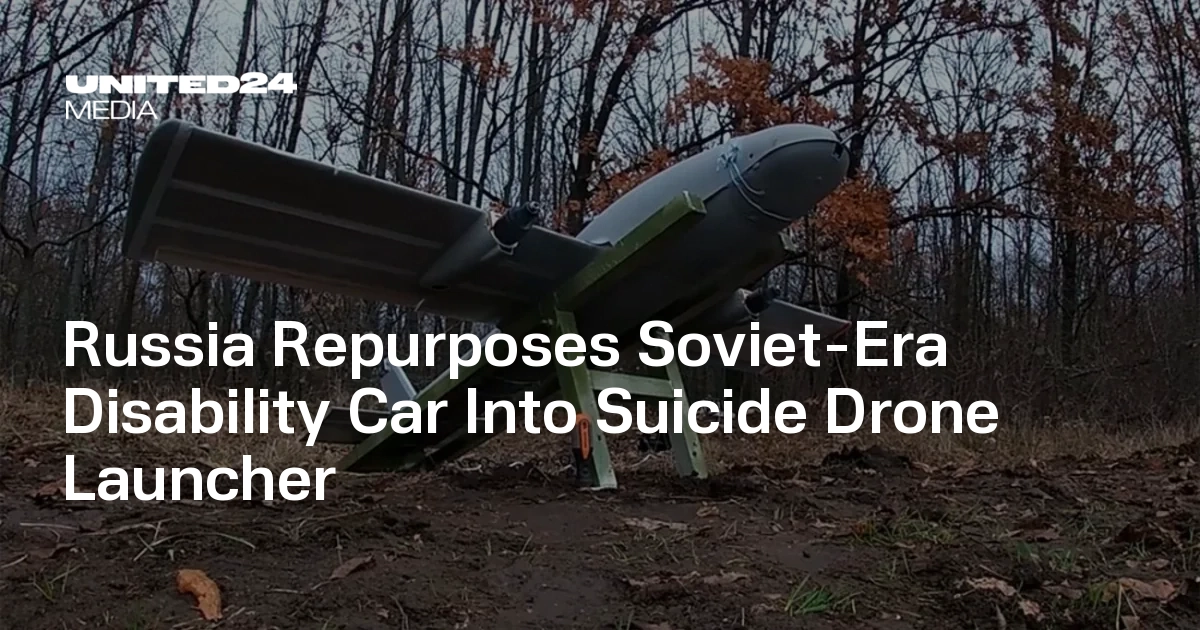 Russia Repurposes Soviet-Era Disability Car Into Suicide Drone Launcher ...