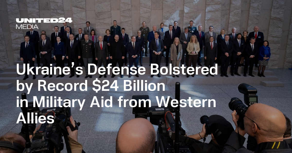 Ukraine’s Defence Bolstered by Record $24 Billion in Military Aid from ...
