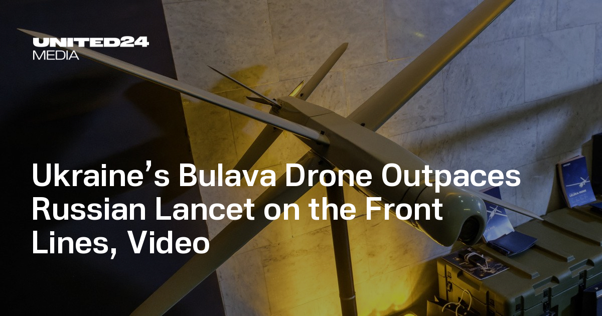 Ukraine’s Bulava Drone Outpaces Russian Lancet on the Front Lines ...