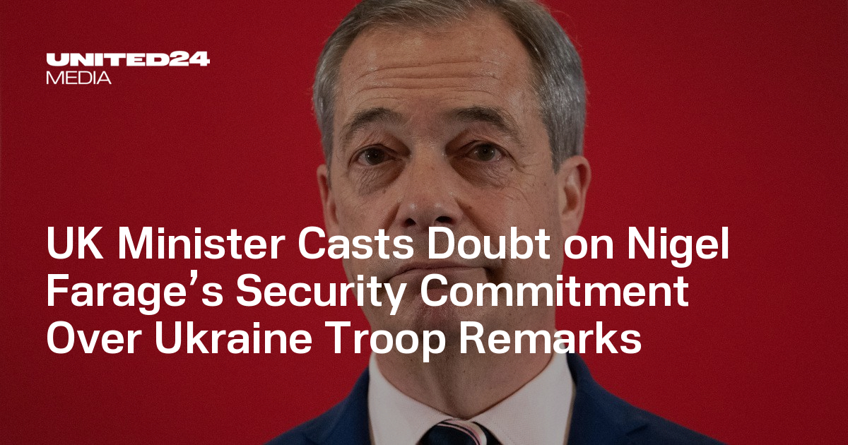 UK Minister Casts Doubt on Nigel Farage’s Security Commitment Over ...